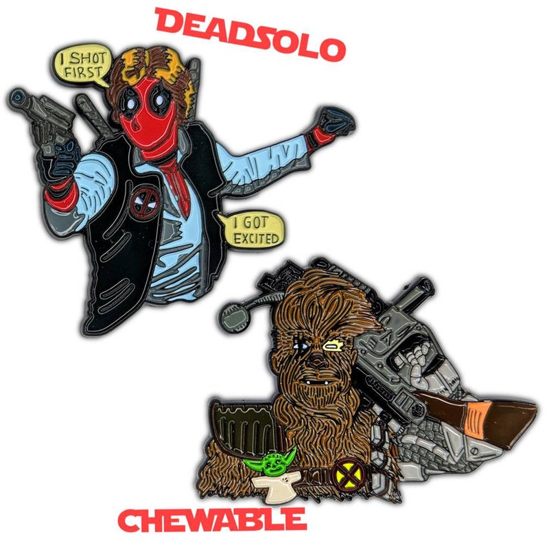 Bobastar W/bloody Variant Enamel Pins | Shatterstar Deadpool Han Solo ...