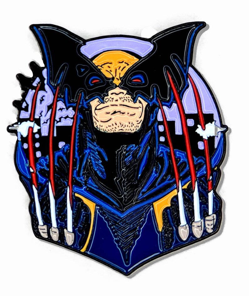 Dark Claw Batman Pin Logan Enamel Pin Infinity War Justice League ...