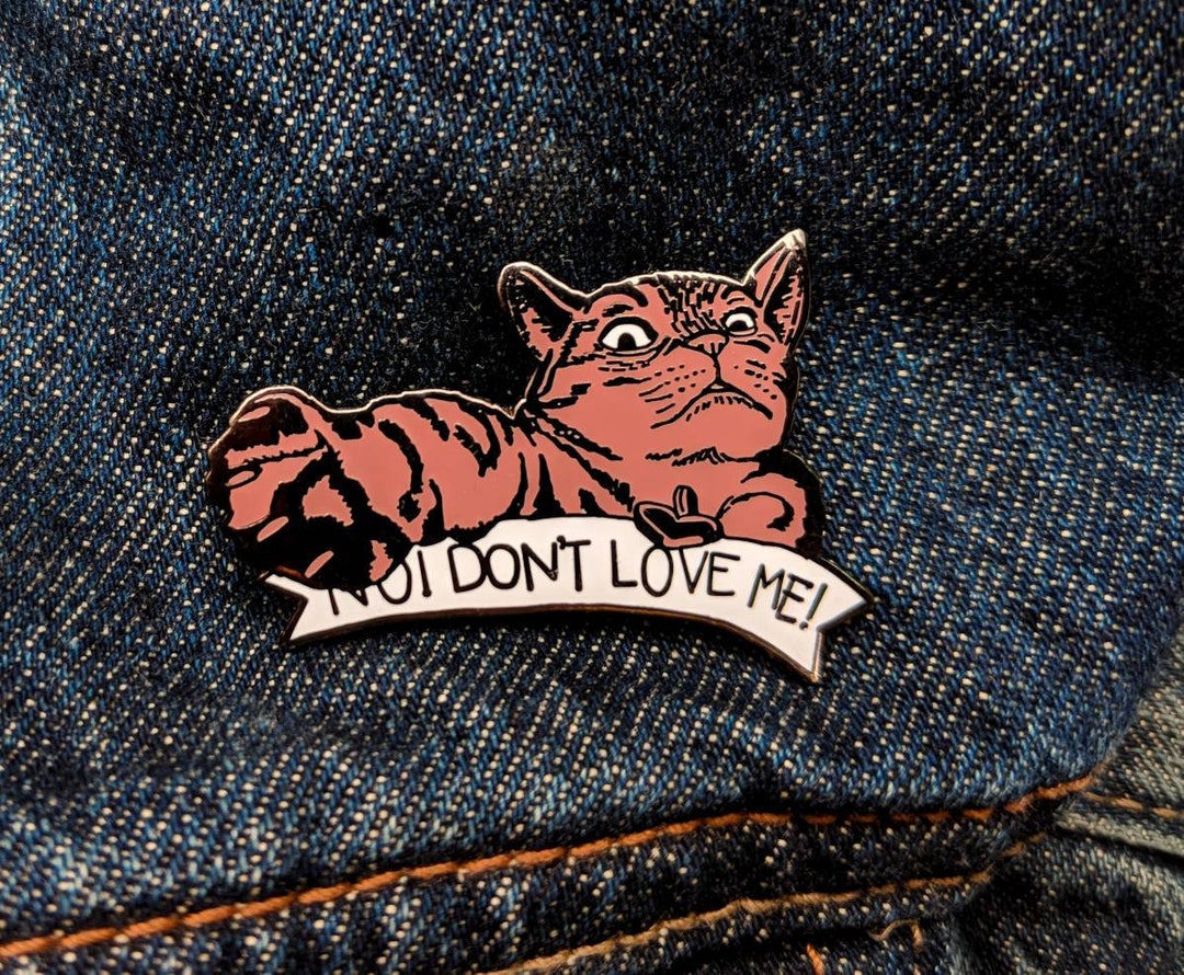 Cat Pins Brown and Orange Tabby | Cat Lover Enamel Pin Pack | Cute ...