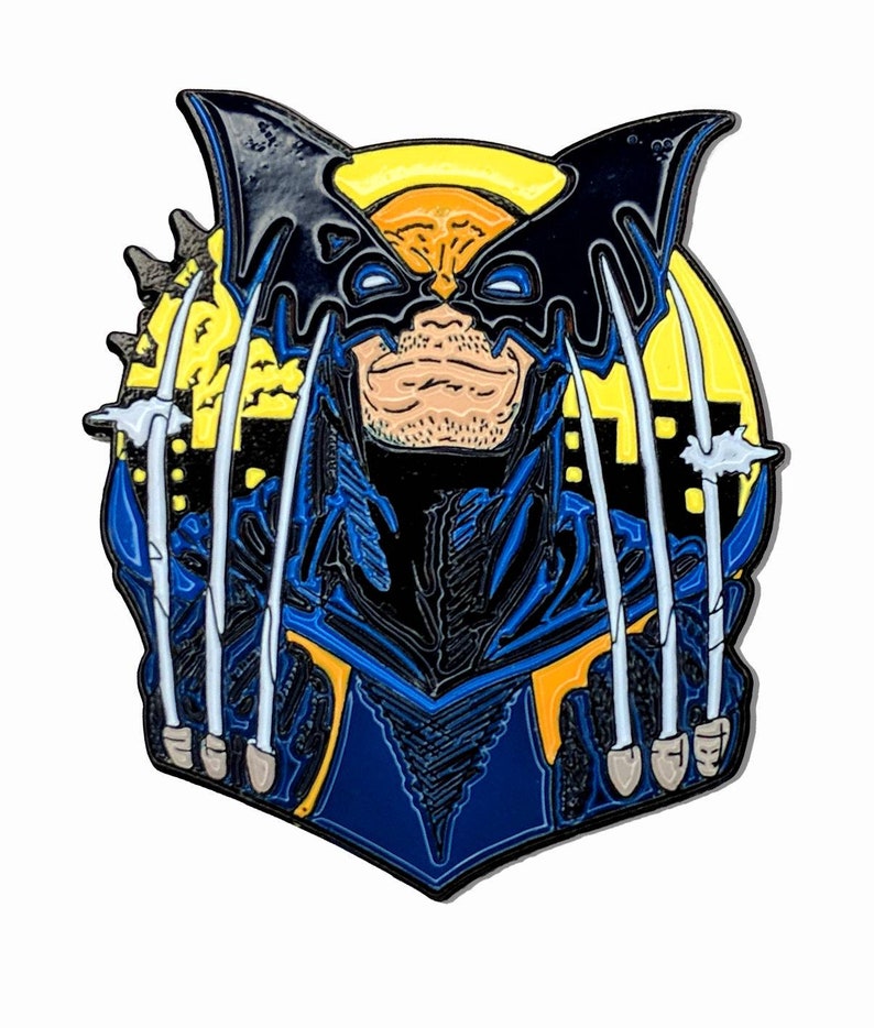 Dark Claw Batman Pin Logan Enamel Pin Infinity War Justice League ...
