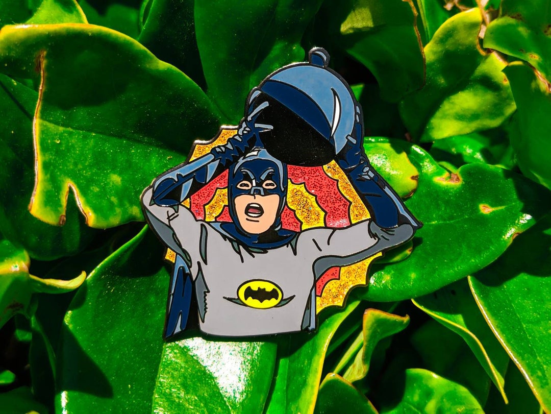 Batman Adam West Pin Justice League Soft Enamel Gotham Pin Punk Enamel ...