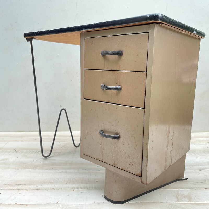 Metal Desk - Etsy