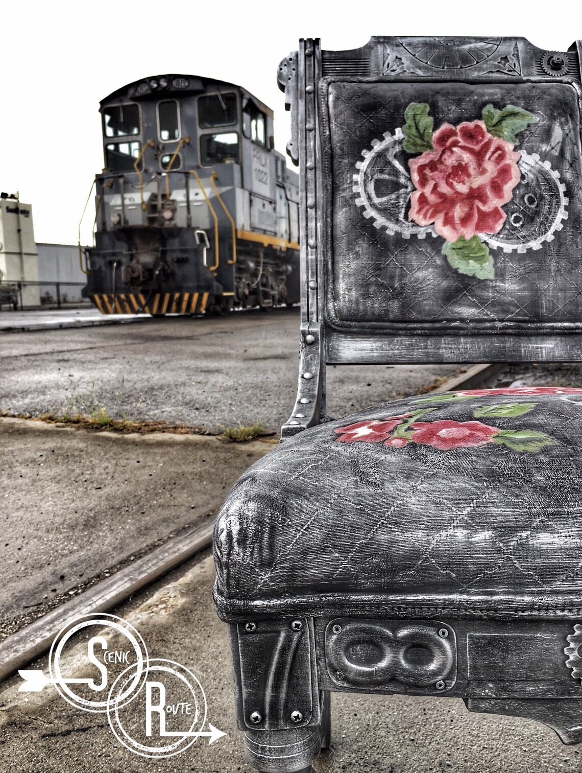 Steampunk Chair Occasional Chair Gothic Style Parlor - Etsy