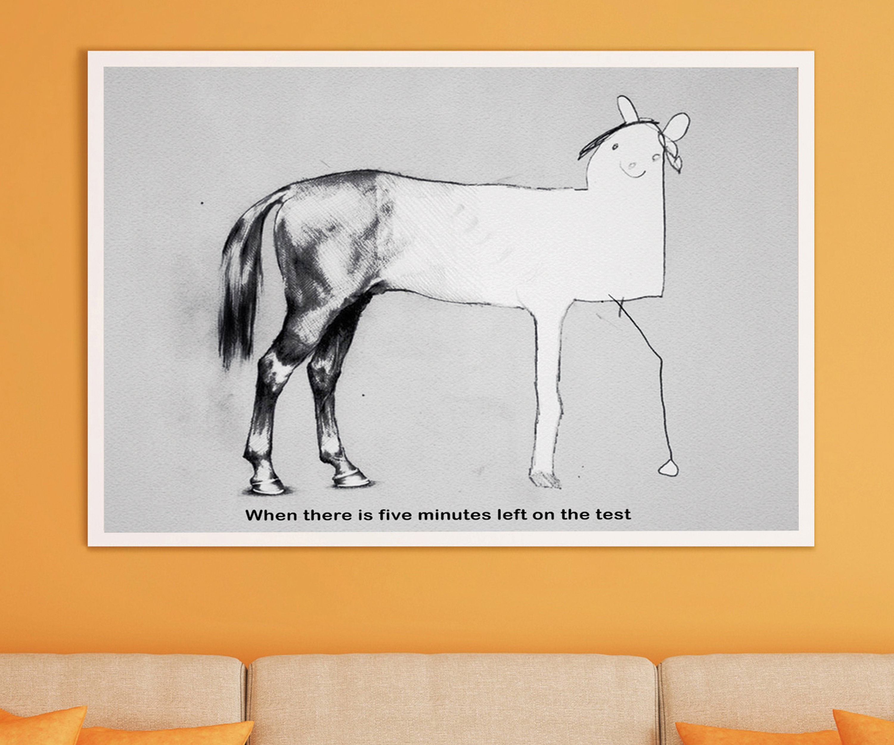 Memes Dibujo Caballo