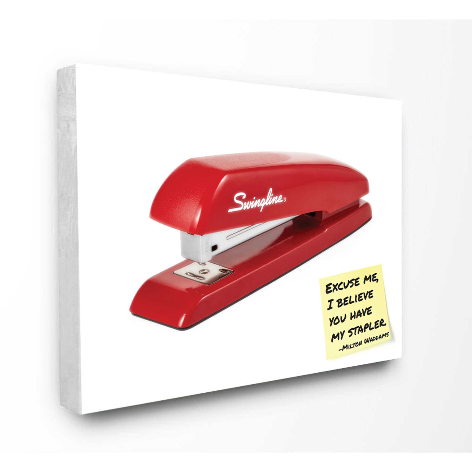 Office Space Art - Bill Lumbergh Print - Swingline Stapler Poster ...