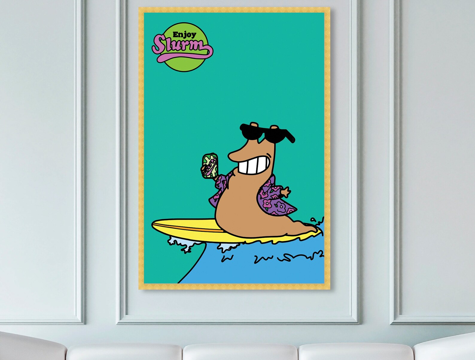 Futurama Slurm Slug Drink Slurm Slurm Poster Futurama - Etsy Australia