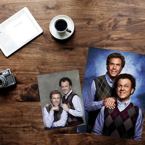 Step Brothers Portrait - Family Photo Portrait - Stepbros Portrait ...
