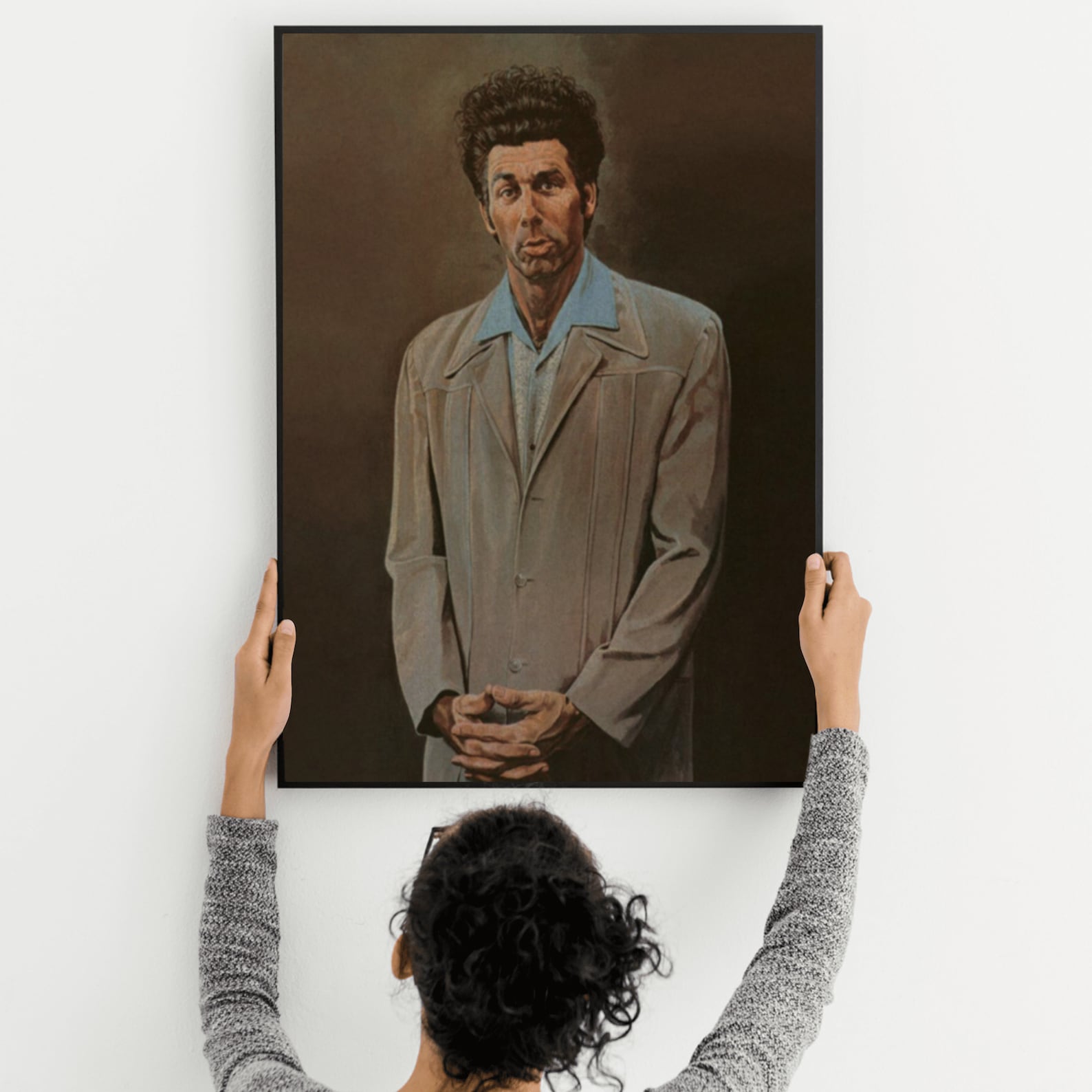 The Kramer Portrait Kramer Painting the Kramer Painting - Etsy