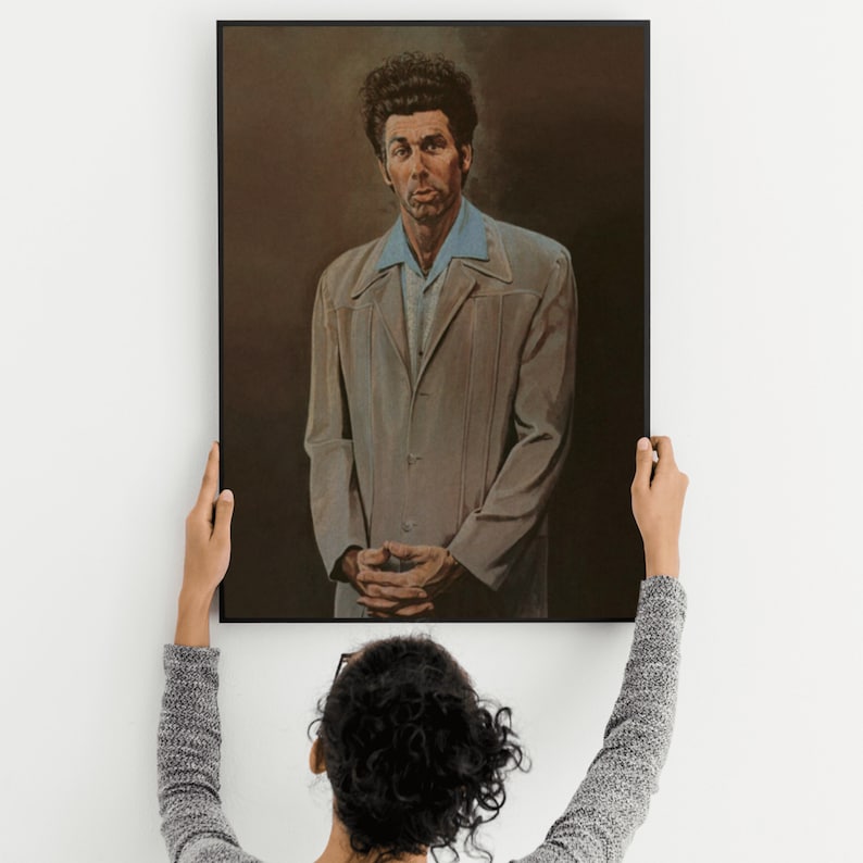 The Kramer Portrait Kramer Painting the Kramer Painting - Etsy
