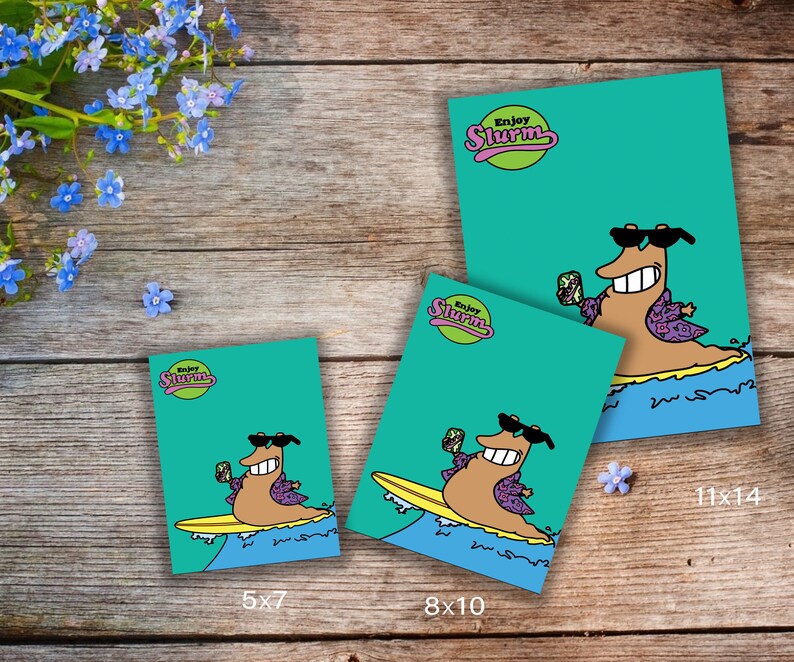 Futurama Slurm Slug Drink Slurm Slurm Poster Futurama - Etsy Australia