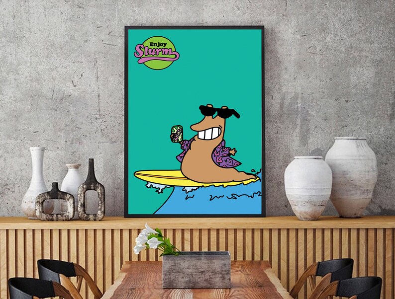Futurama Slurm Slug Drink Slurm Slurm Poster Futurama - Etsy Australia