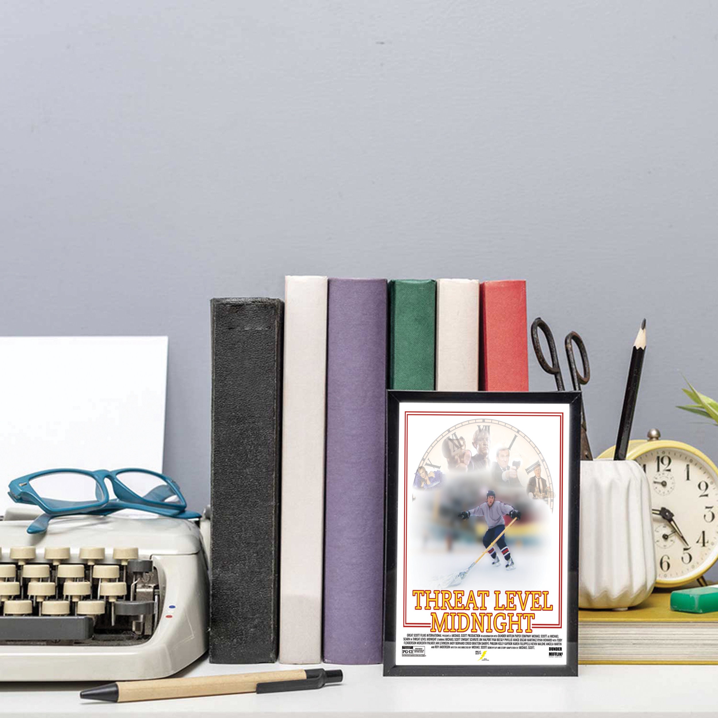 Threat Level Midnight Print - The Office TV Show - The Office Wall Art ...