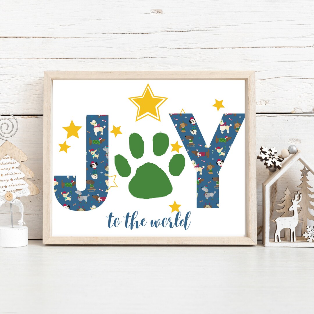 Christmas Handprint Craft, Christmas Handprint Art, Christmas Joy ...