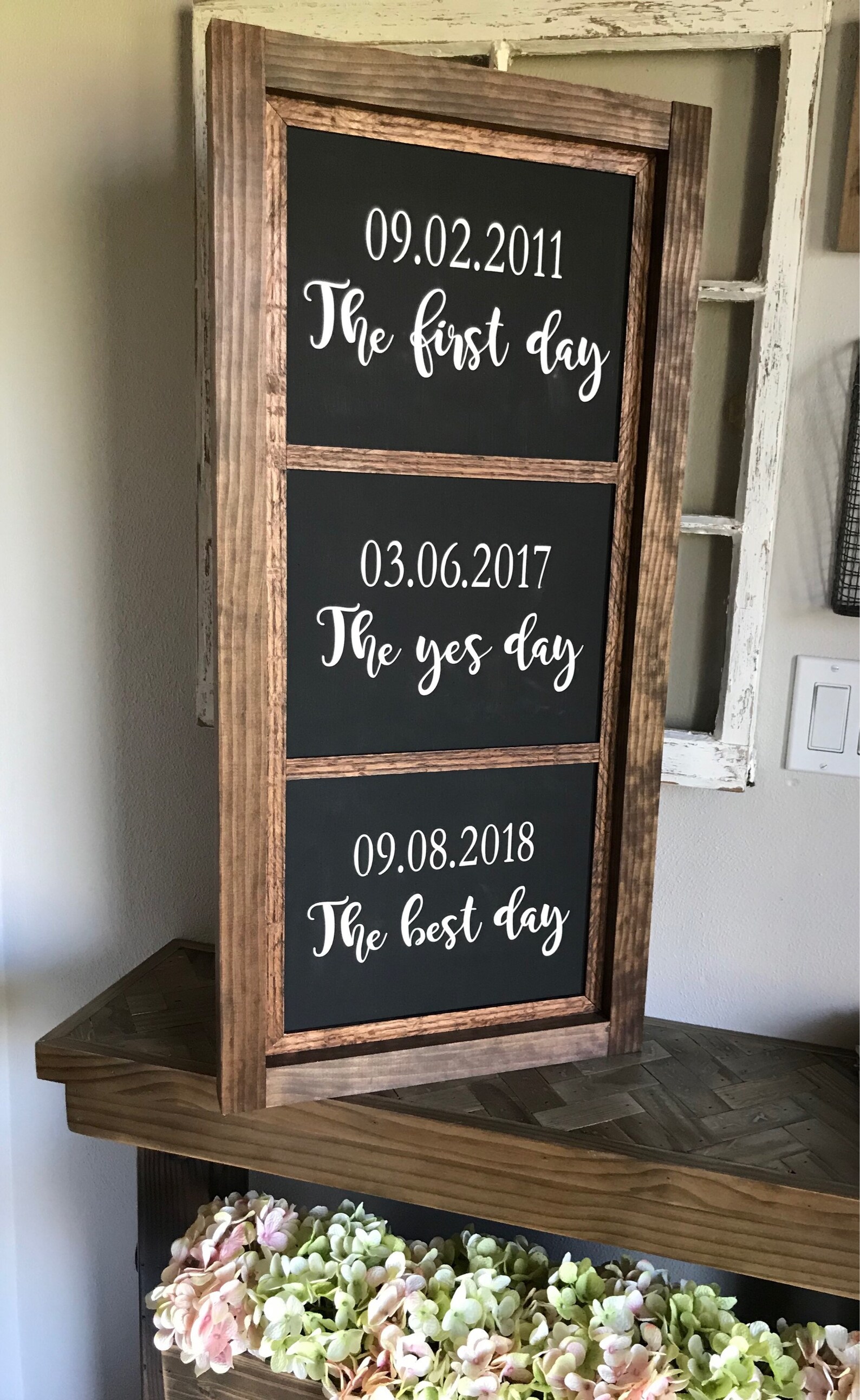 Personalized Special Date Sign Wedding Decor Home Decor | Etsy