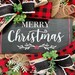 Merry Christmas Farmhouse Wreathfarmhouse Christmasholiday - Etsy