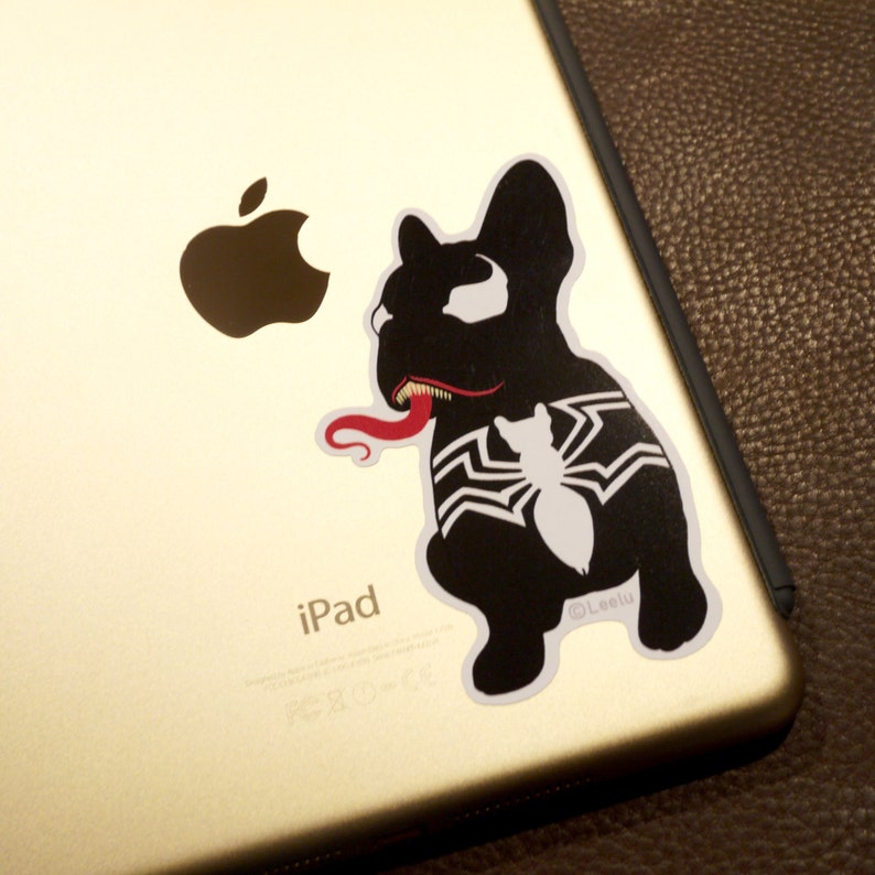 Frenchie Super Villains Sticker Pack | Etsy UK