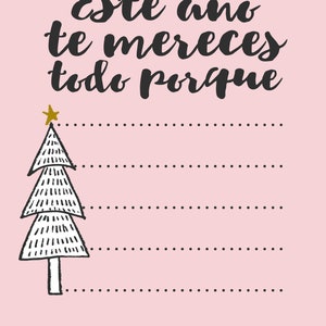 SPANISH CHRISTMAS Cards. Set 8 Printable Cards. Merry Christmas ...