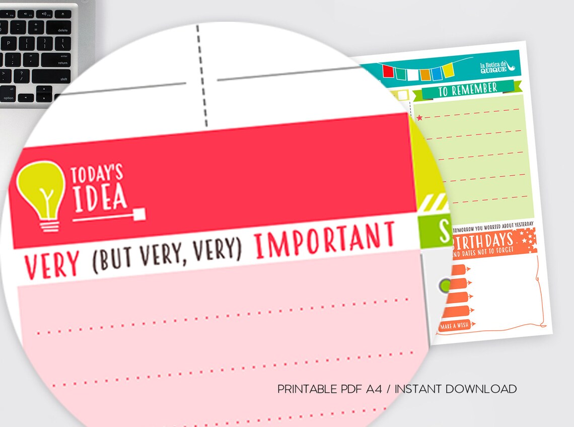 WEEKLY PLANNER. Printable Organizer. A4 PRINTER Check List. Weekly ...