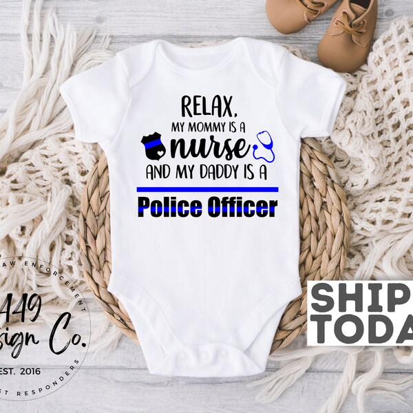 Police Officer Baby - Etsy