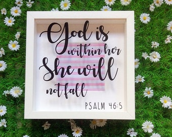 Bible Verse Frame - Etsy