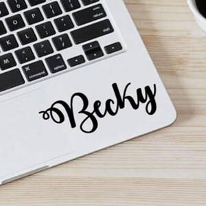 Name Vinyl Decal Stickers, Personalised Custom Transfer - Etsy