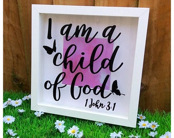 Christian frame | Etsy