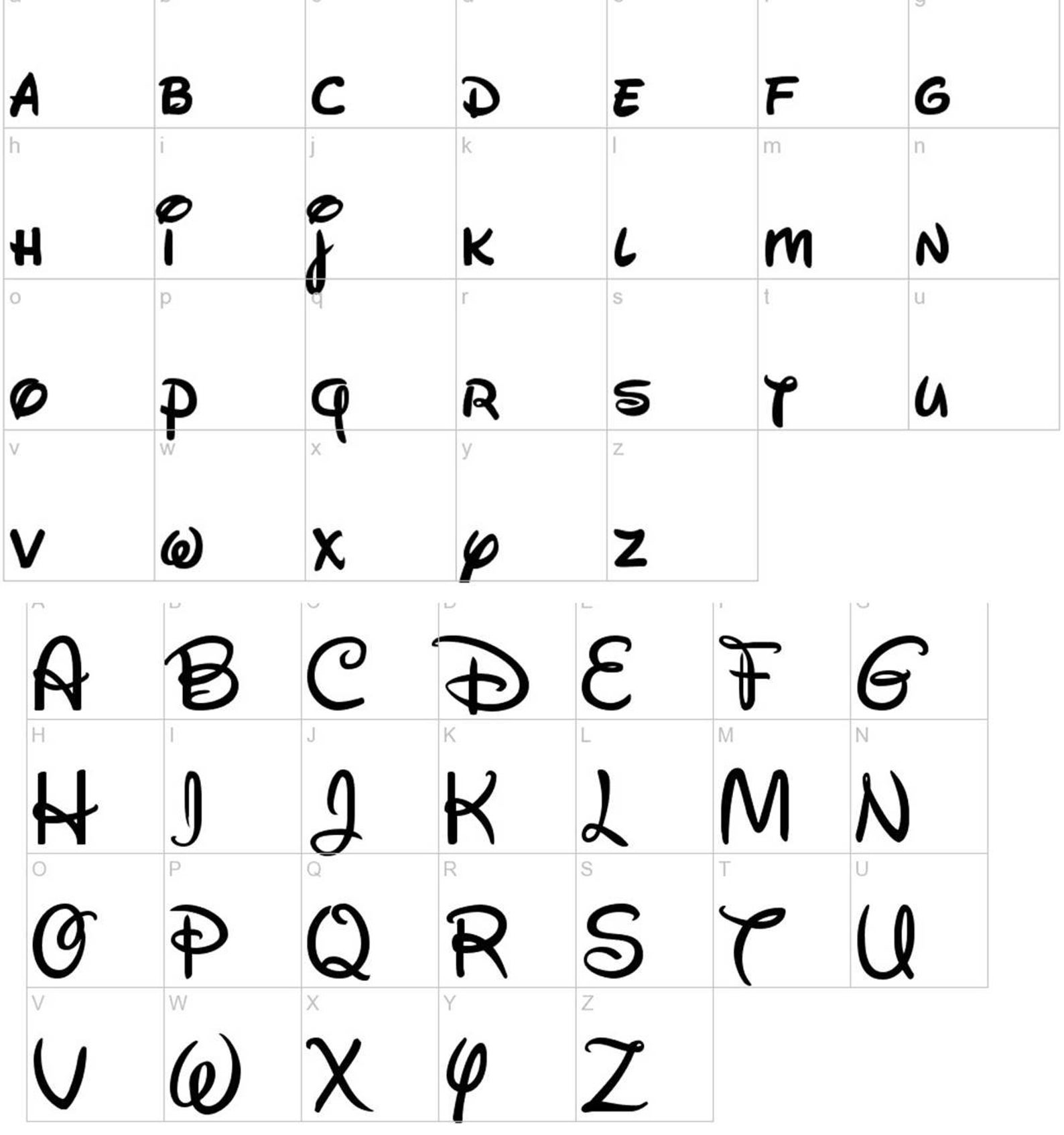 Disney Font Name Glitter Birthday Cake Topper | Etsy UK