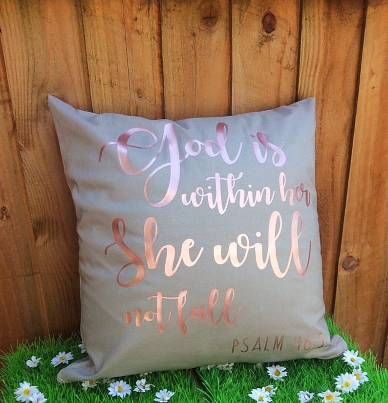 Bible Verse Cushion Cover Psalms Scripture - Etsy