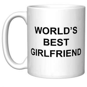 World's Best Girlfriend Coffee Mug (the Office, Dunder Mifflin) - Etsy