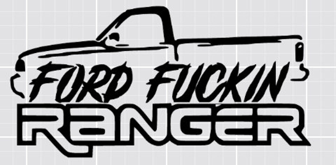 Ford Fn ranger vinyl decal | Etsy