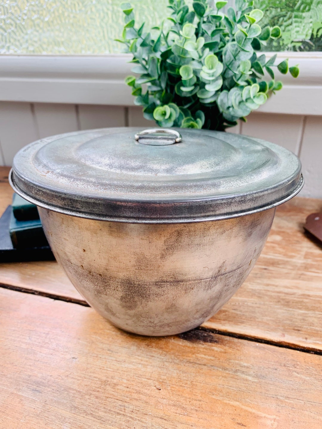 Vintage Large Round Pudding Steamer / Pudding Bowl - Etsy Australia