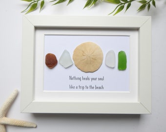 Sand Dollar Picture Frame - Etsy