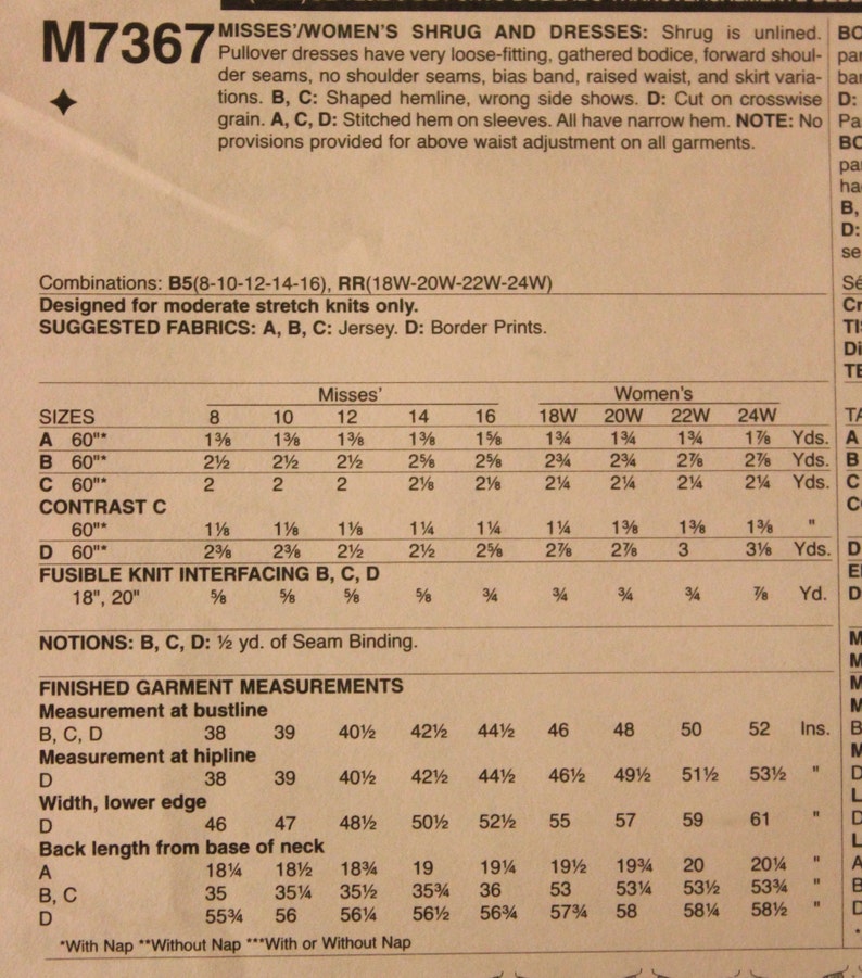 Mccalls Pattern 7367 B5 Khaliah Ali Designs - Etsy