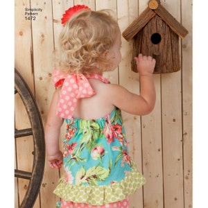 Simplicity Pattern 1472 Toddler's Sportswear With Matching 18 Doll ...