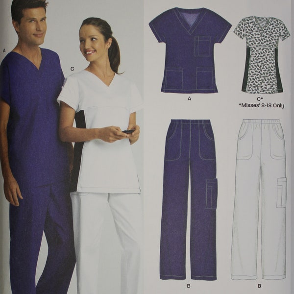 Scrubs Pattern - Etsy