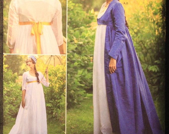 Simplicity Pattern H5 8941 American Duchess Misses' Cosplay Regency Era ...