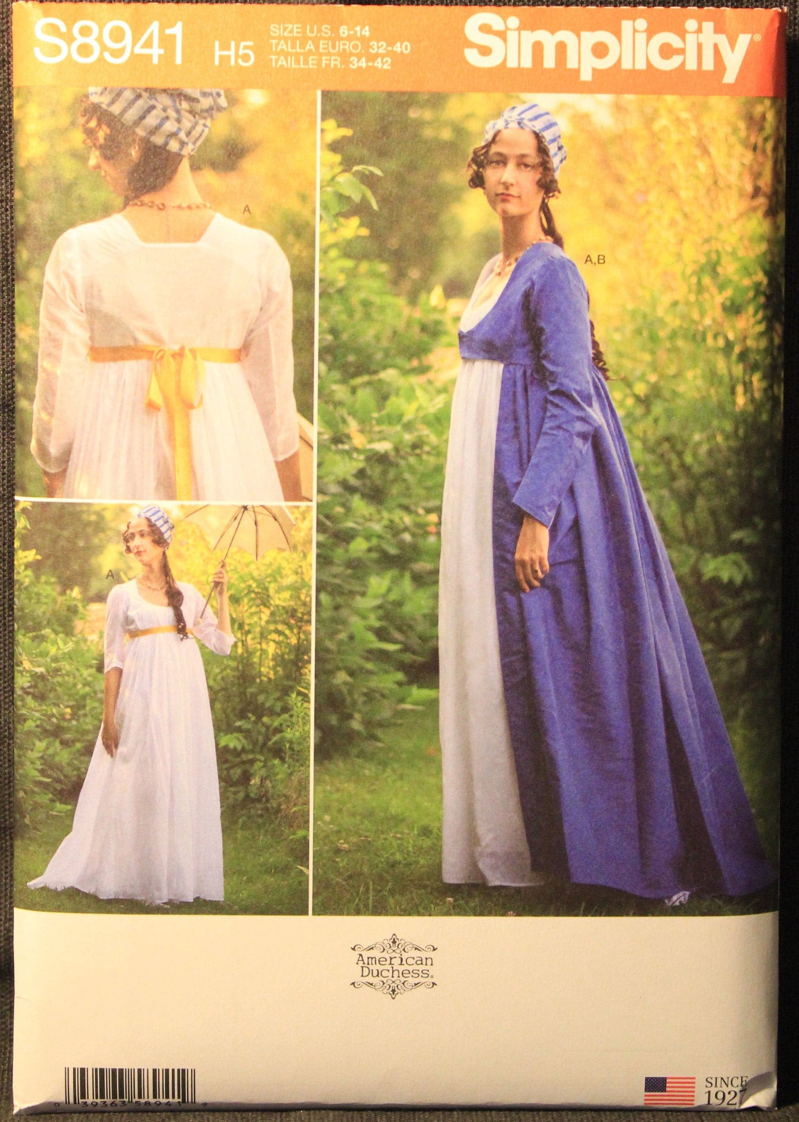 Simplicity Pattern H5 8941 American Duchess Misses' | Etsy