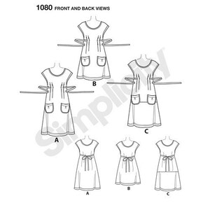 Simplicity Pattern 9122 Dottie Angel Designs Misses Dress or - Etsy