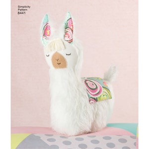 Simplicity Pattern 8441 Gingercake Designs Stuffed Llamas and | Etsy