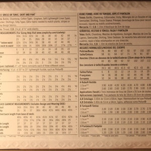 Simplicity Pattern 8960 H5 Easy to Sew Misses' Dress or Tunic, Skirt ...