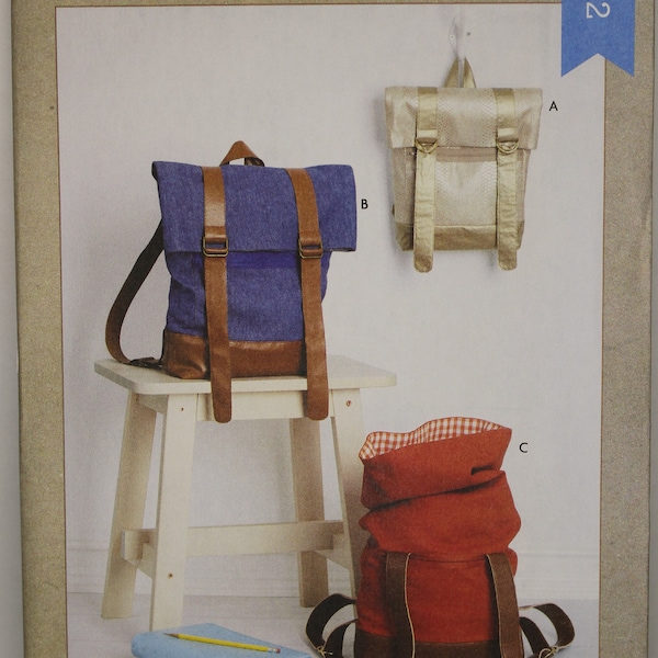 Rolltop Backpack Pattern - Etsy UK