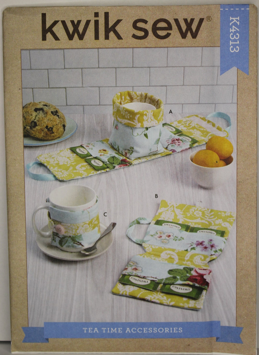 Kwik Sew Pattern K4313 Tea Time Cozy Accessories - Etsy