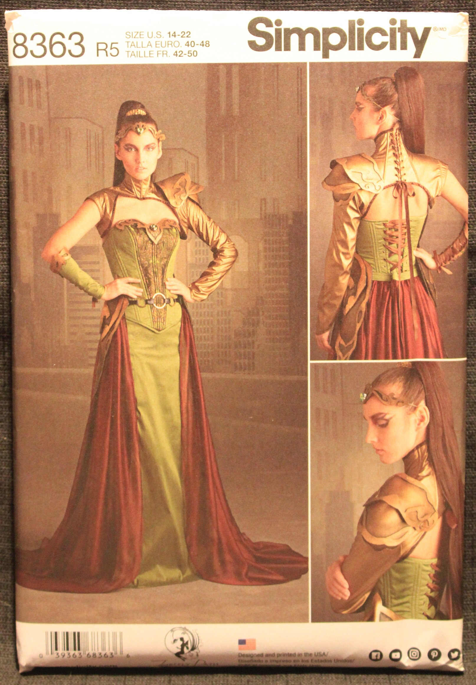 Simplicity Pattern 8363 R5 Firefly Path Designs Misses' - Etsy