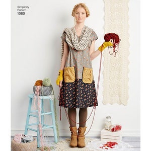 Simplicity Pattern 9122 Dottie Angel Designs Misses Dress or - Etsy