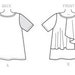 Butterick Pattern 6396 Miss Misses' Asymmetical-overlay Top in Sizes ...