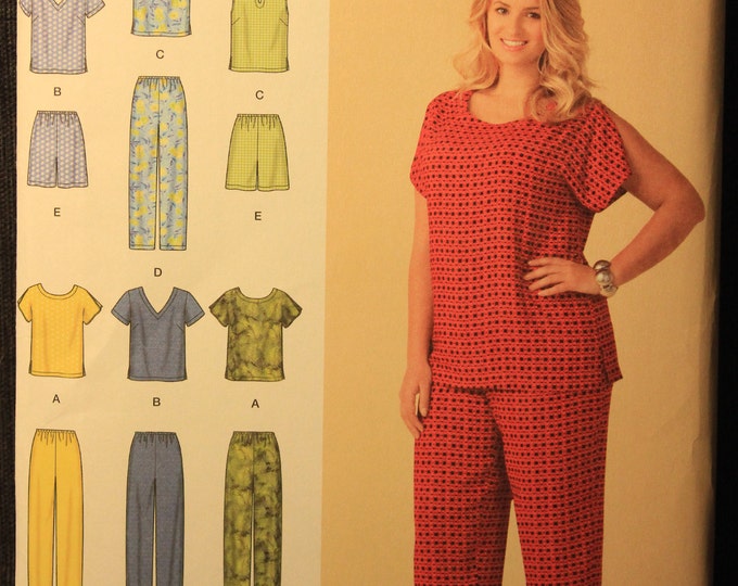 Simplicity Pattern 1446 GG Plus Size Women's Six Made Easy - Etsy