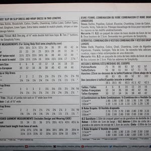 Simplicity Pattern 8186 D5 Dottie Angel Designs Misses Frock Wrap and ...