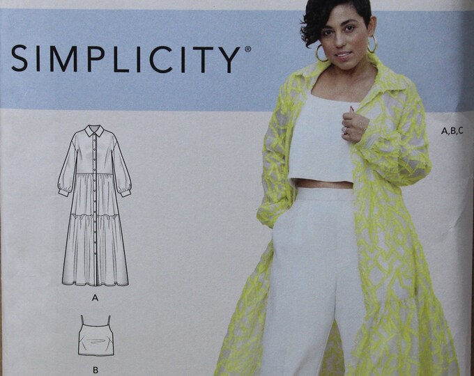 Simplicity Pattern 9114 U5 Mimi G Style Misses' Dress Top - Etsy