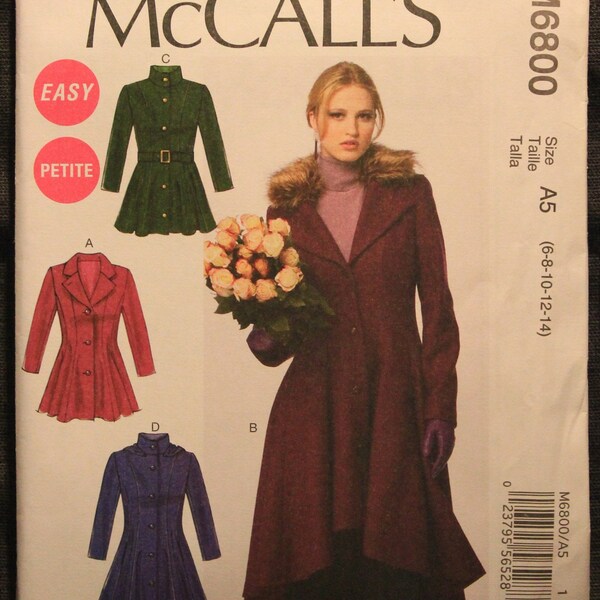 Mccalls Pattern 6800 - Etsy