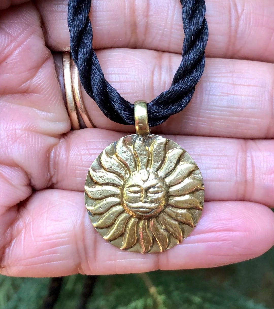 Pure Ashtadhatu Religious Sun God Pendant, Indian Goddess, Hindu God ...